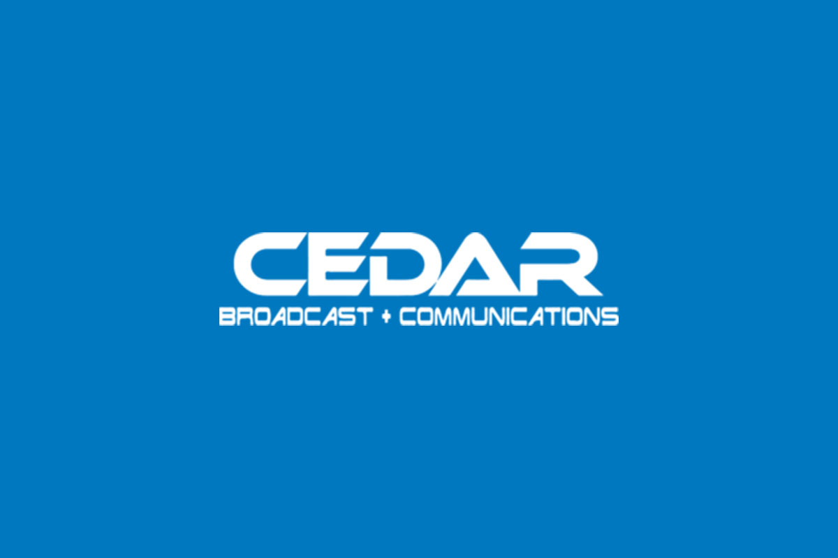 Turnkey Audio Visual & Broadcasting Solutions - Cedar
